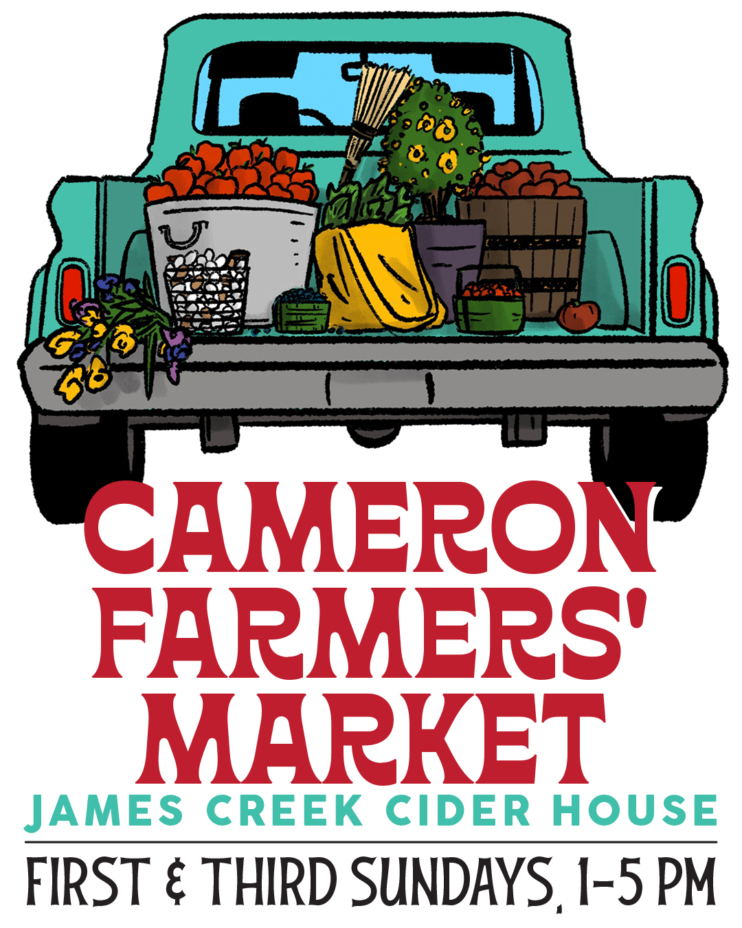 Cameron Farmers Market at James Creek Cider House - James Creek Cider House